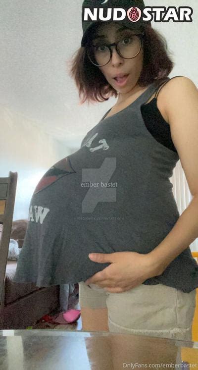 Ember Bastet With A Smaller Belly By Preggovicki On Deviantart