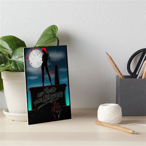 Trash Return Of The Living Dead Linnea Quigley Tombstone Art Board