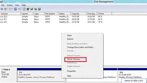 How To Shrink Hard Disk Volume Or Create Hard Disk Partition In Windows Pcworldtutorial