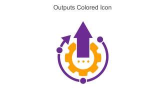 Outputs Colored Icon In Powerpoint Pptx Png And Editable Eps Format PPT Presentation