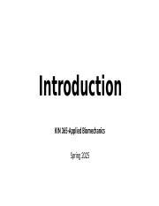 Understanding Applied Biomechanics: Key Concepts and Applications | Course Hero