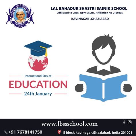 Lbss School The International Day Of Education Is Being