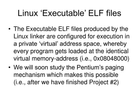 Ppt Interfacing With Elf Files Powerpoint Presentation Free Download Id 4005360