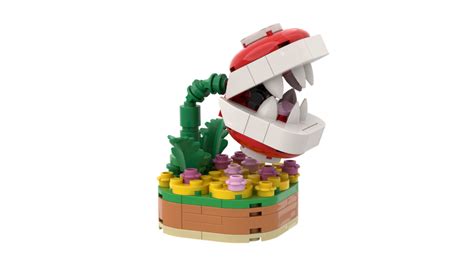LEGO MOC Piranha Plant By Mesjaam Rebrickable Build With LEGO