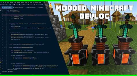 Modded Minecraft Devlog Ep 2 First Plants And Rendering Youtube