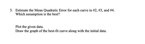 Solved The Following Experimental Values Of X And Y Have Chegg Com