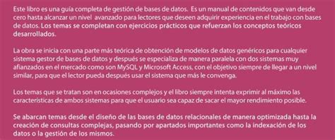 Gestion De Bases De Datos Sql Mysql Y Access