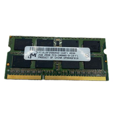 Купити Оперативна память Micron So Dimm Ddr3 2gb 1333 Mhz Mt16jsf25664hz 1g4f1 Б У ціна