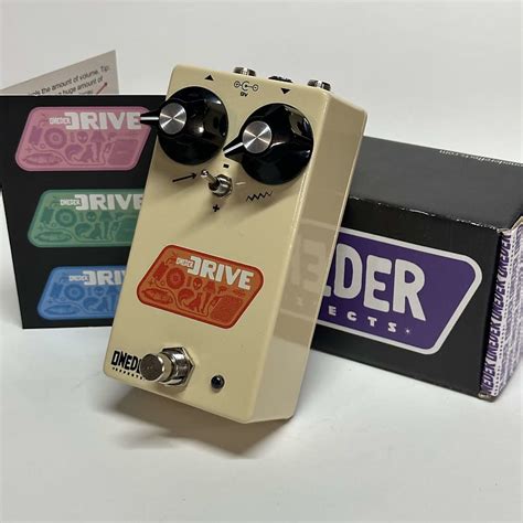 Oneder Effects Oneder Drive 2021 Orange Reverb