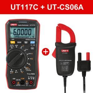 UNI T UT117C Auto-Range True RMS AC / DC Digital Multimeter with NCV ...