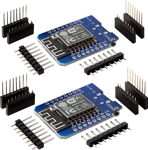 Jp Aideepen Wemos D1 Mini Nodemcu Wifi開発ボードesp8266 Ch340gモジュールmicro Usb付き、esp 12f 3