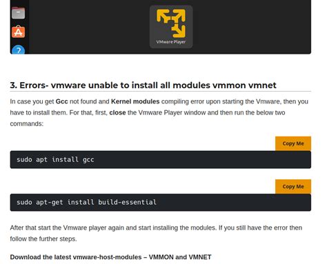 VMWARE Workstation Probleme Mit VMMON Und VMNET Sammsoft