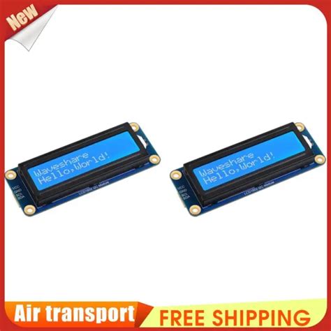 NUOVO V V LCD I C Modulo Comunicazione X Caratteri Modulo LCD Blu Bianco C EUR