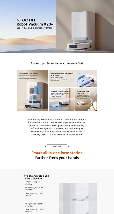 Xiaomi Robot Vacuum X Xiaomi Store