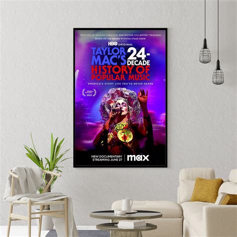 Taylor Macs 24 Decade History Of Popular Music Poster Sold By Gustavo