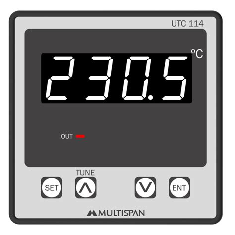 Universal Input Single Display Pid Controller Utc 114 ไฟฟ้าโรงงาน