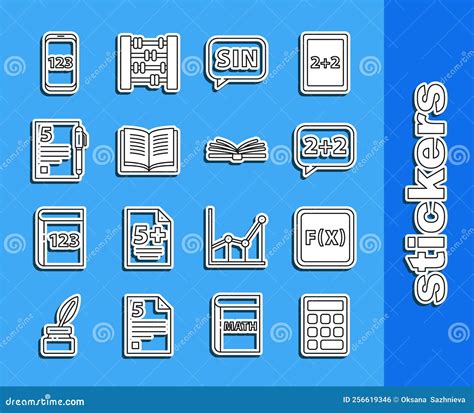 Set Line Triangle Math Equation Solution Graph Schedule Chart Diagram Human Brain Open