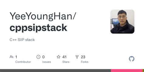 Github Yeeyounghancppsipstack C Sip Stack