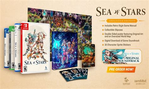 Sea Of Stars Physical Edition Arrives In May 2024 Iam8bit Exclusive