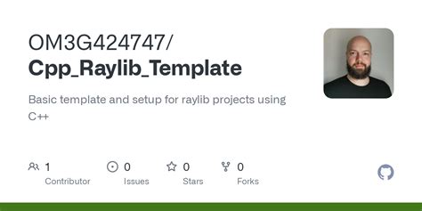 Github Om3g424747cpp Raylib Template Basic Template And Setup For Raylib Projects Using C