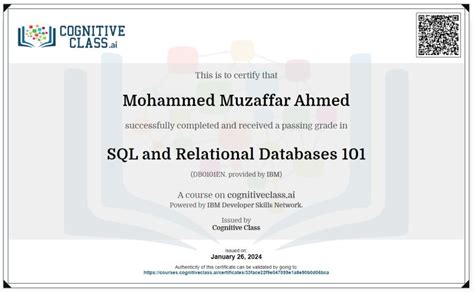 mohammed muzaffar ahmed on linkedin sql rdbms database dbms