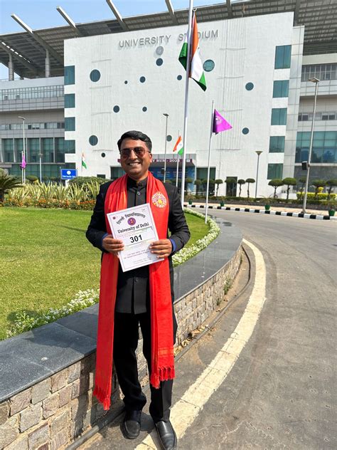 nishant jain on linkedin university delhi phd academics