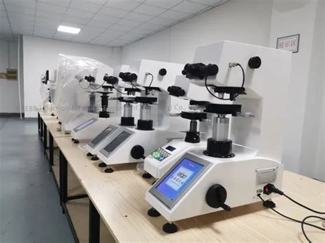 Motorized Loading Micro Hardness Testing Machine With 8 Inch Touch Screen Micro Testing