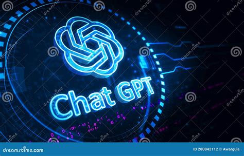 Chatgpt Open Ai Logo Design Vector Artificial Intelligence Illustration Chat Gpt Icon On