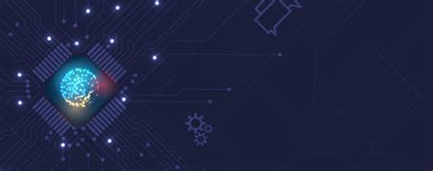 Abstract Artificial Intelligence Cloud Computing Vector Image