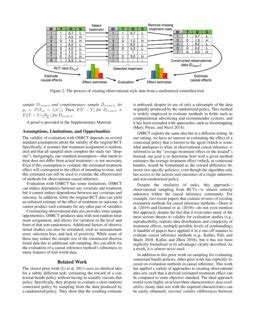 Using Experimental Data To Evaluate Methods For Observational Causal Inference DeepAI