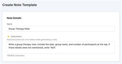 How To Create A Note Template Apollo Notes