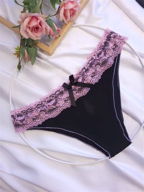 Жіночі сексуальні трусики Vialanna бразиліана S чорно рожеві T6638ЧР от продавца Милада в