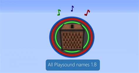 all playsound names list