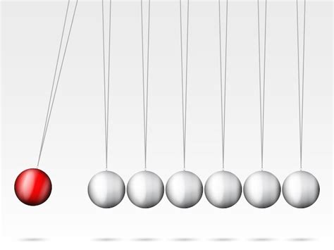 Premium Vector Newton Cradle