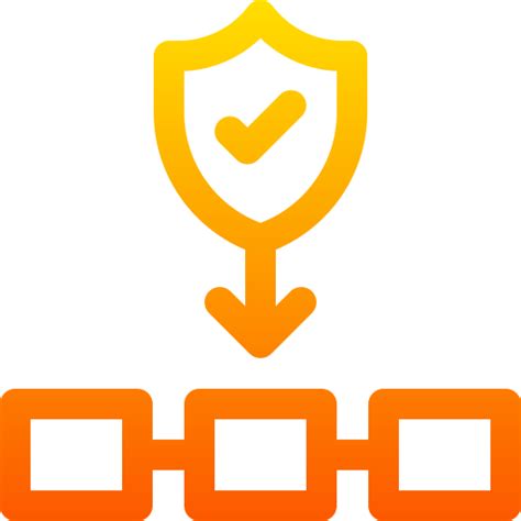 Security System Basic Gradient Lineal Color Icon