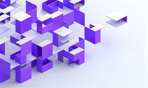 Premium Photo Abstract Background 3d Render Modern Geometric Design