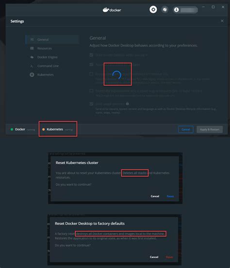 Kubernetes Stuck In Starting State After Ce Rc Mac Upgrade Issue