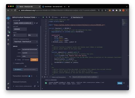 How To Use Erc 4626 With Your Smart Contract Quicknode Guides
