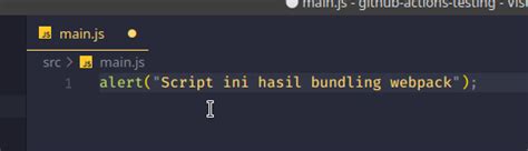 Github Actions — Membuat Workflows Sederhana Untuk Build Projek Webpack