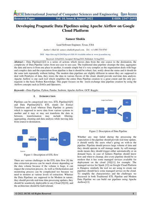 pdf developing pragmatic data pipelines using apache airflow on