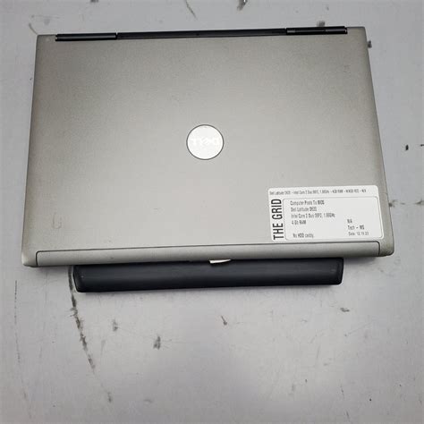 Used Dell Latitude D Intel Core Duo Ghz Gb Ram No Hdd Caddy Ubb Threads
