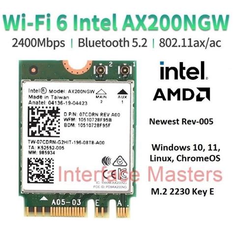 Jual Harga Disc Wifi Card Wireless Intel Ax Ax Ac Bt Ngff M G G Shopee