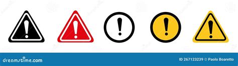 Caution Signs Symbols Danger And Warning Signs Royalty Free Stock