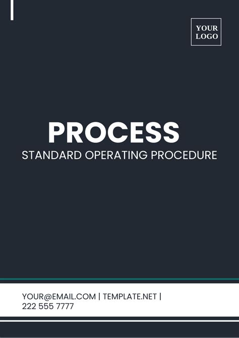 Free Process Sop Template To Edit Online