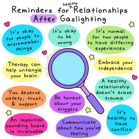6 Tips For Relationships After Gaslighting Self Love Rainbow