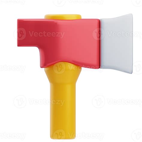 3d Firefighter Axe Illustration For Safety Training 51867563 Png