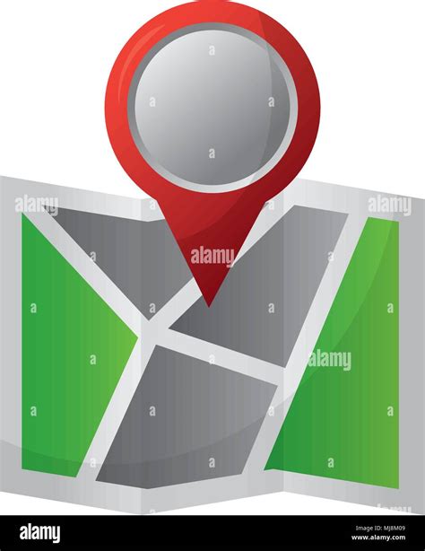 Map Navigation Gps Pointer Destination Vector Illustration Stock Vector Image Art Alamy