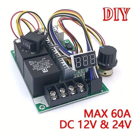 A Adjustable Speed Controller For Diy Dc Motor Led Digital Display Pwm Dc V V