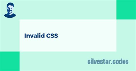 invalid css s bistrović