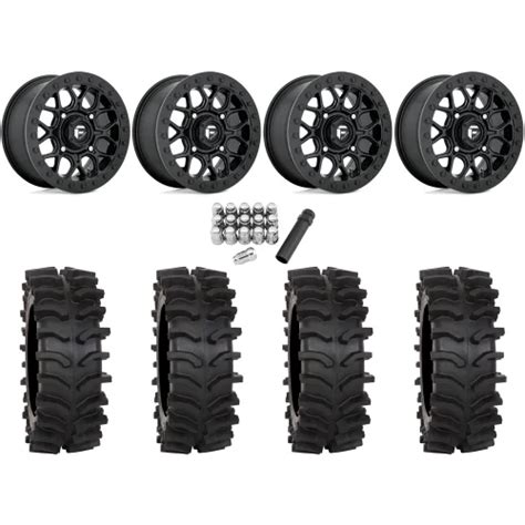 System 3 Xt400w 35x12 15 Tires On Fuel Tech Matte Black 15x10